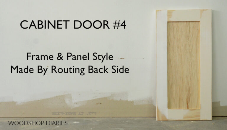 7 Ways To Build a Cabinet Door | for EVERY Skill Level