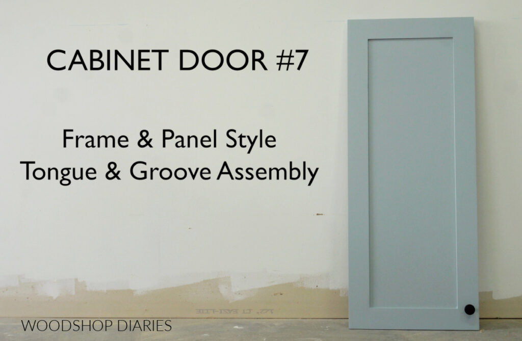 7 Ways To Build a Cabinet Door | for EVERY Skill Level