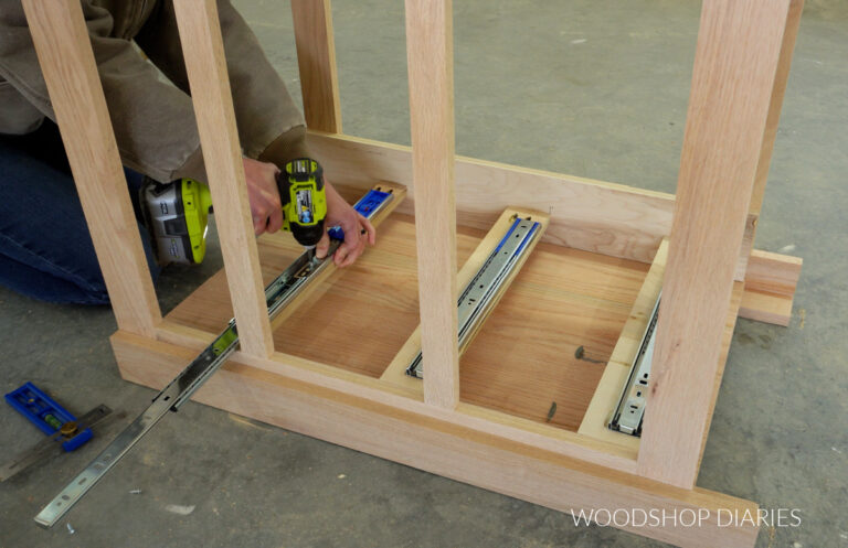 How to Build a Bathroom Vanity with Countertop Cabinet