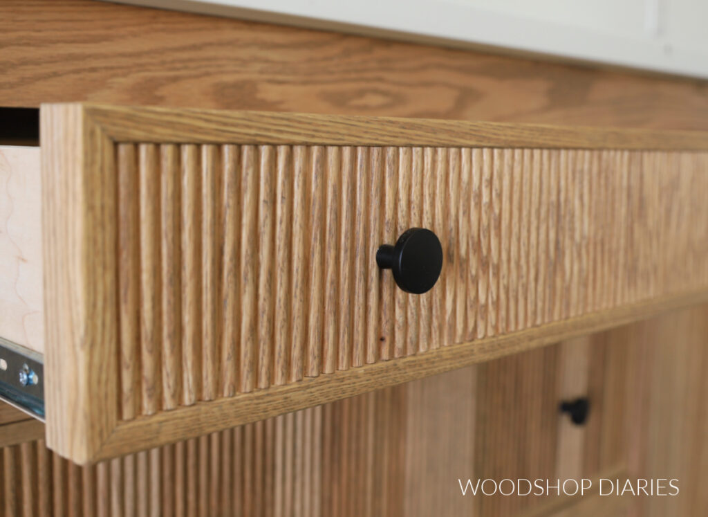 How to Make a Fluted Drawer Front