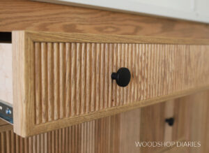 How to Make a Fluted Drawer Front