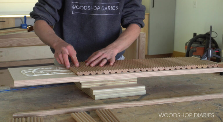 How to Make a Fluted Drawer Front
