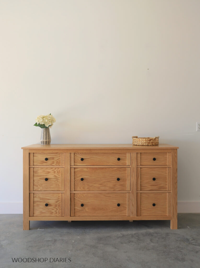 How to Build a 9 Drawer Dresser | PRINTABLE BUILDING PLANS