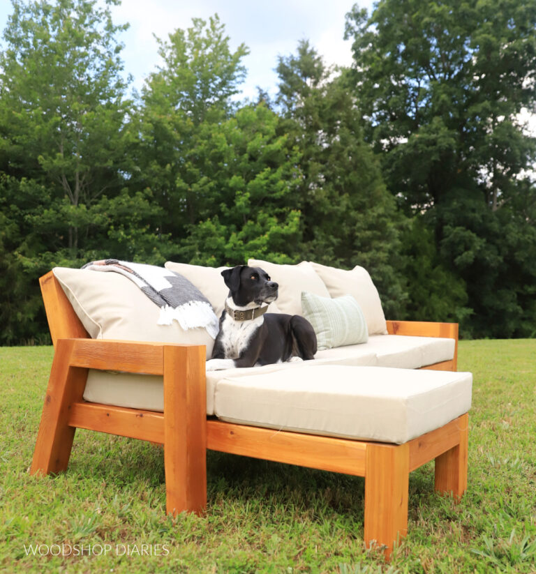 DIY Modular Outdoor Sectional Sofa | WITH BUILDING PLANS