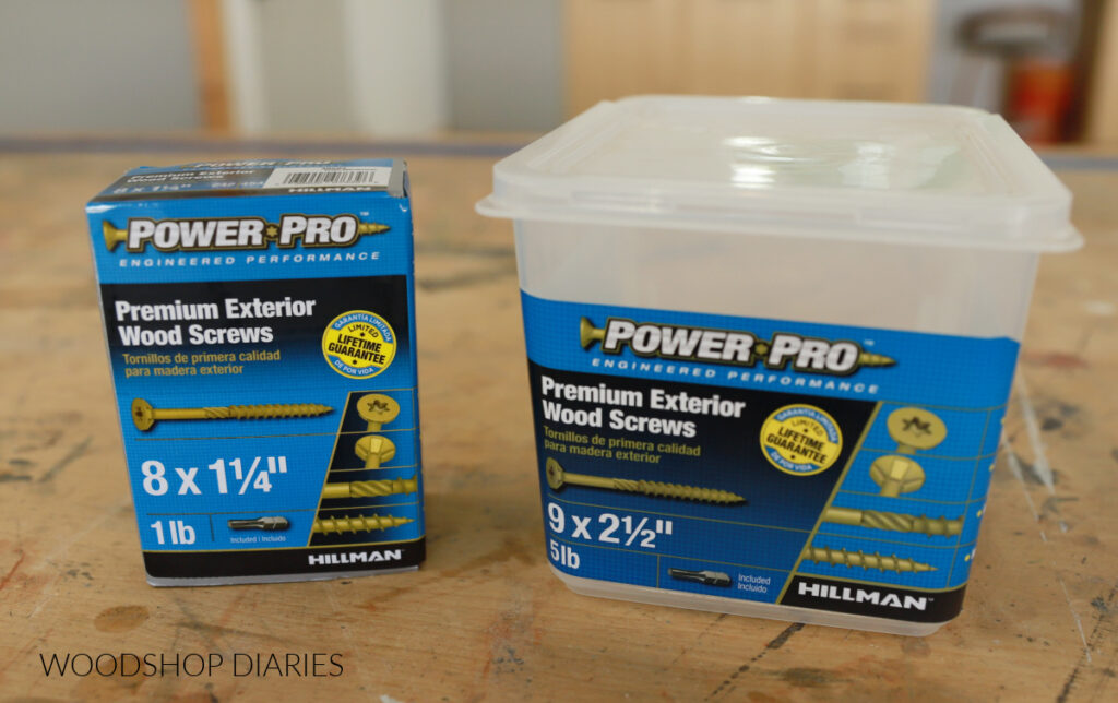 Choosing What Screw to Use for DIY Furniture Projects