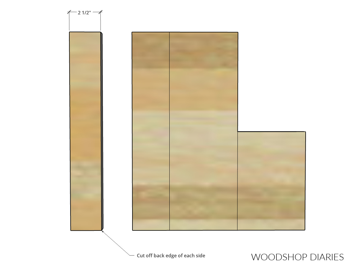 DIY Side Table Plant Stand | FROM WOOD SCRAPS!