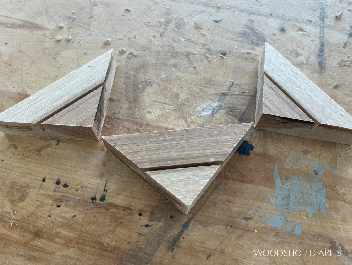 DIY Wood Block Photo Stand | From Scraps!