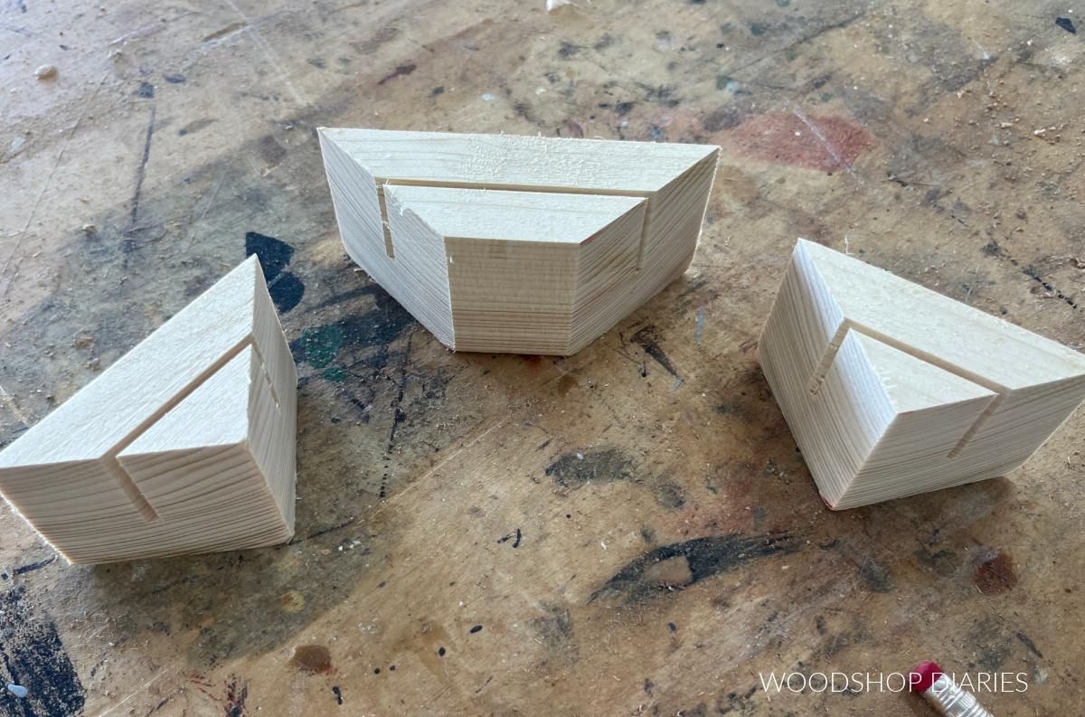 DIY Wood Block Photo Stand | From Scraps!