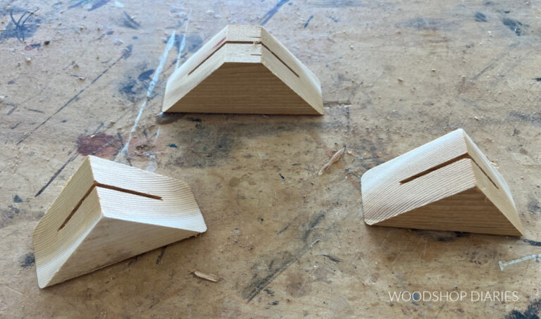 DIY Wood Block Photo Stand | From Scraps!