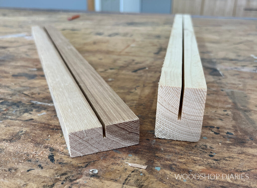 DIY Wood Block Photo Stand | From Scraps!