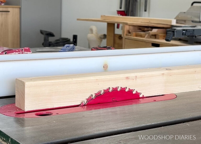 DIY Wood Block Photo Stand | From Scraps!