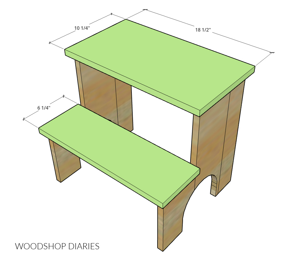 DIY Side Table Plant Stand | FROM WOOD SCRAPS!