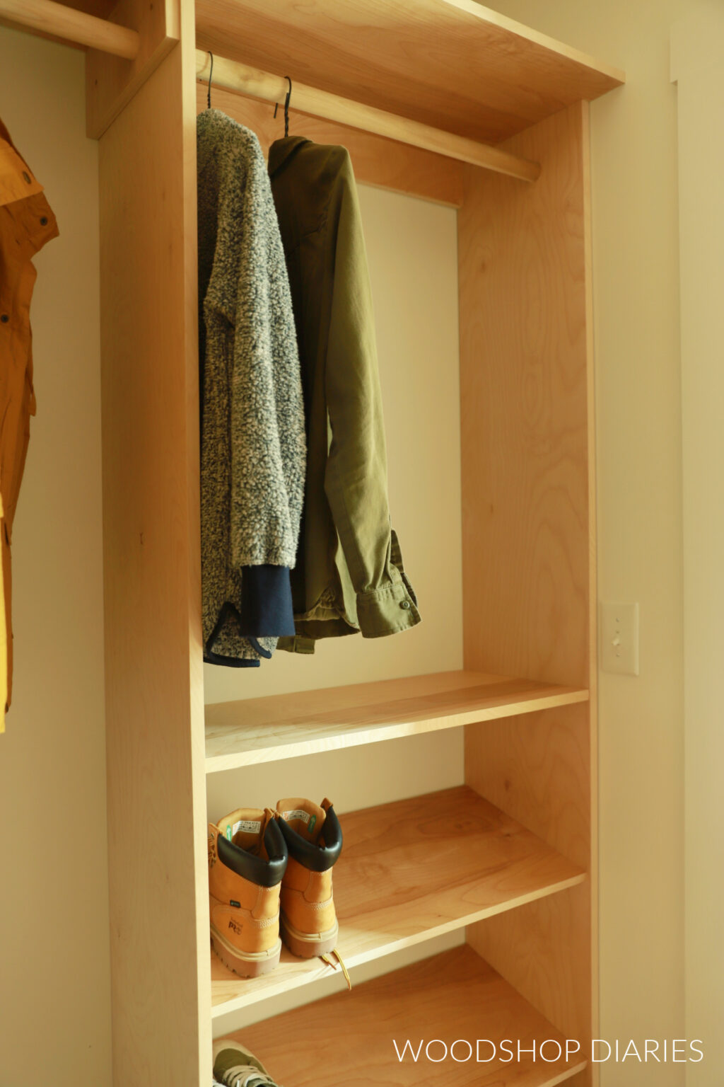 DIY Modular Closet Cabinets for a Small Walk In