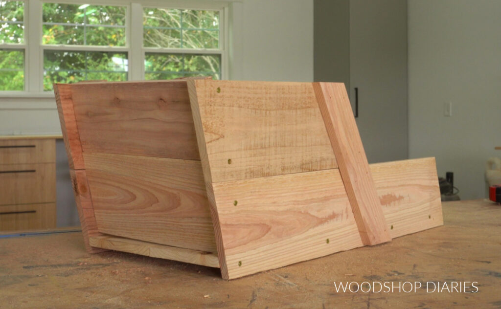 DIY Wooden Wheelbarrow | EASY Porch Decoration Idea!