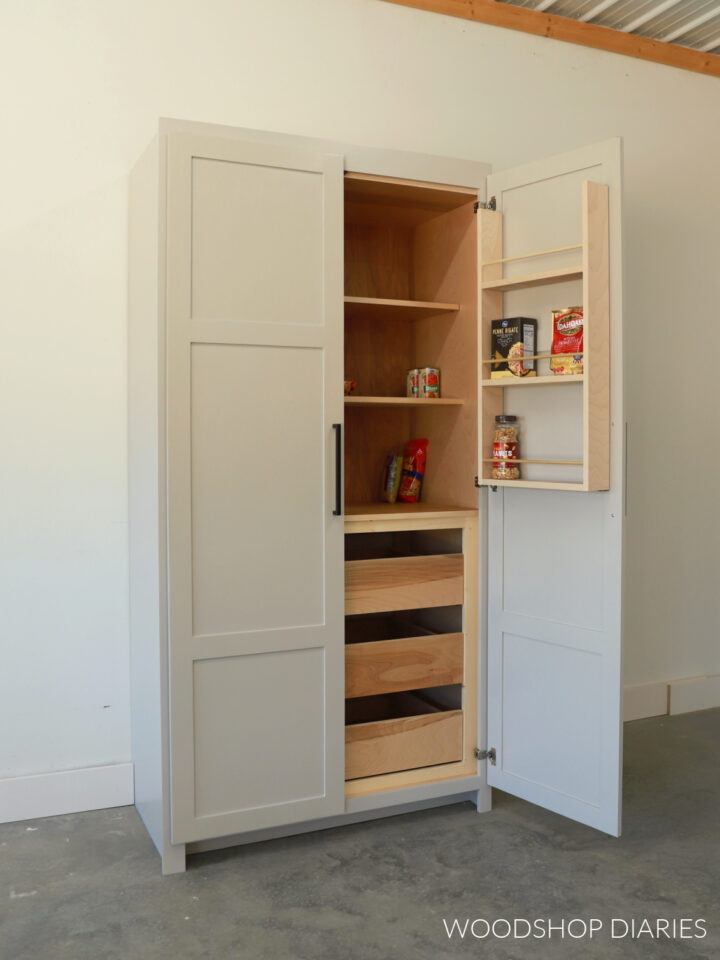 DIY Storage Cabinet Building Plans - Woodshop Diaries