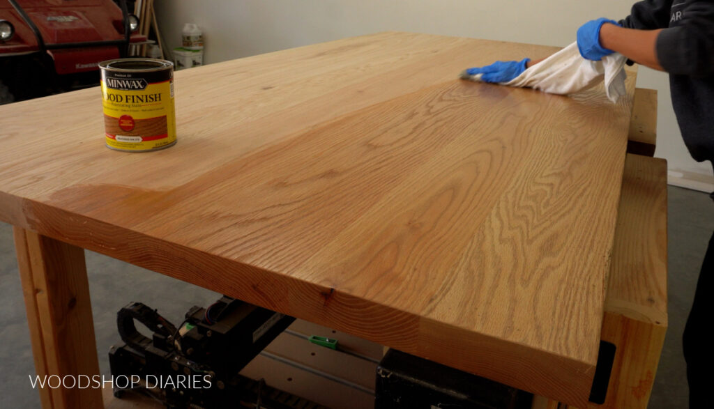 How to Build a Basic DIY Farmhouse Dining Table | with video!