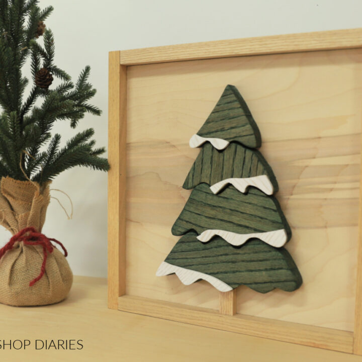 How to Make a 3 Tier Wooden Tray {In 4 Easy Steps!}