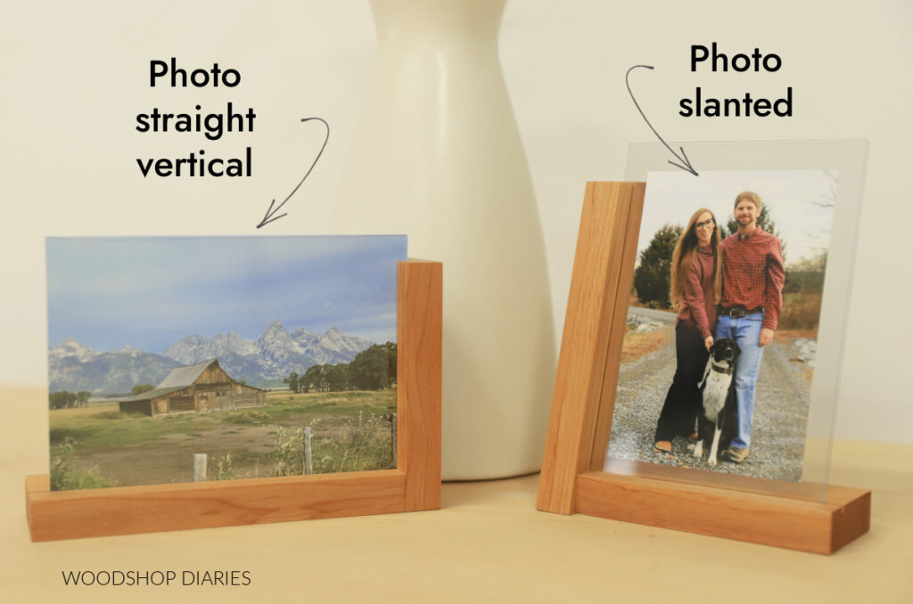 Easiest DIY Desktop Photo Frame