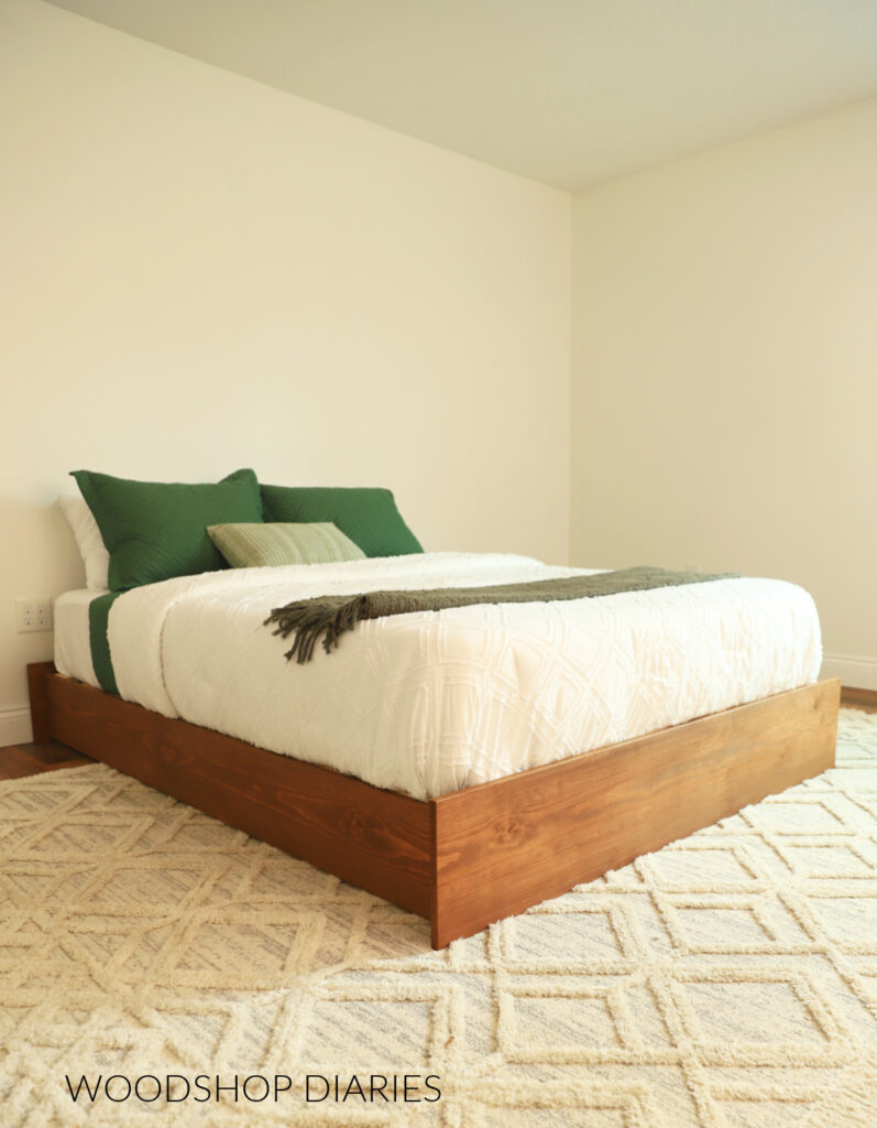 Easy DIY Platform Bed Frame | Budget Friendly Build Plans!