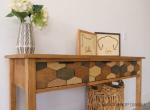 DIY Console Table with Drawers | BUILDING PLANS