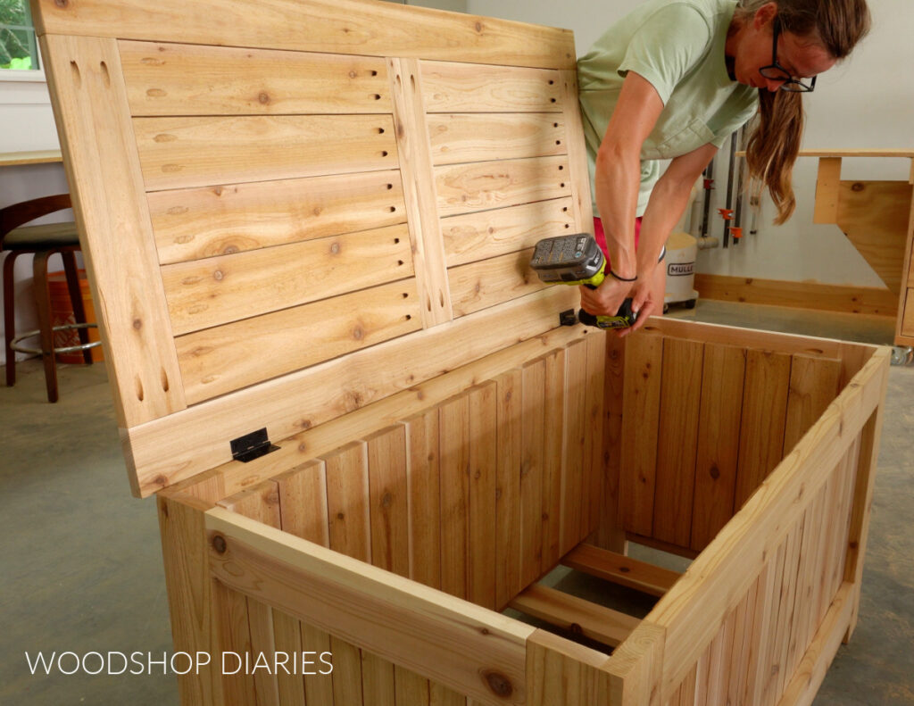 DIY Outdoor Storage Box