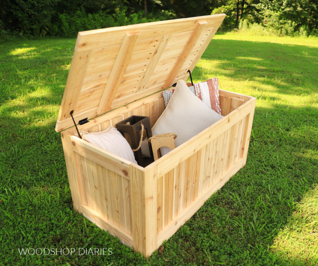 DIY Outdoor Storage Box