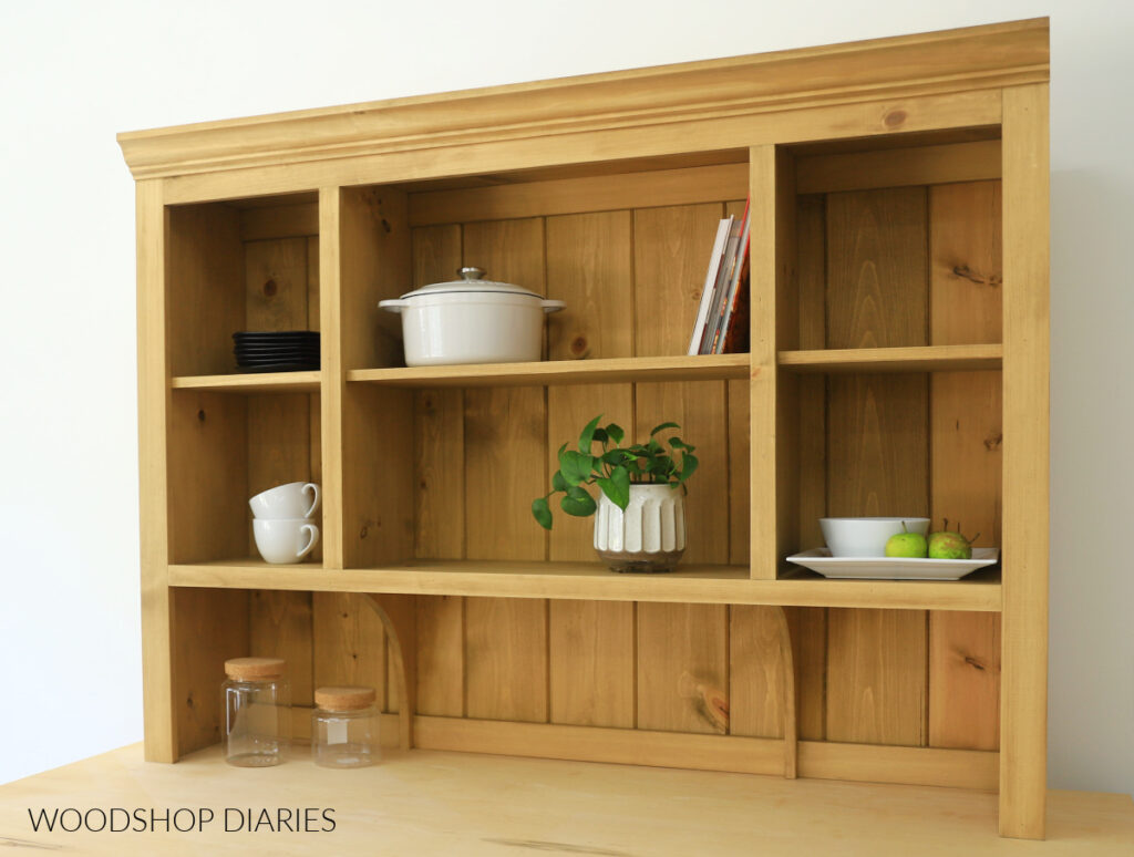 How to Build a Countertop Hutch