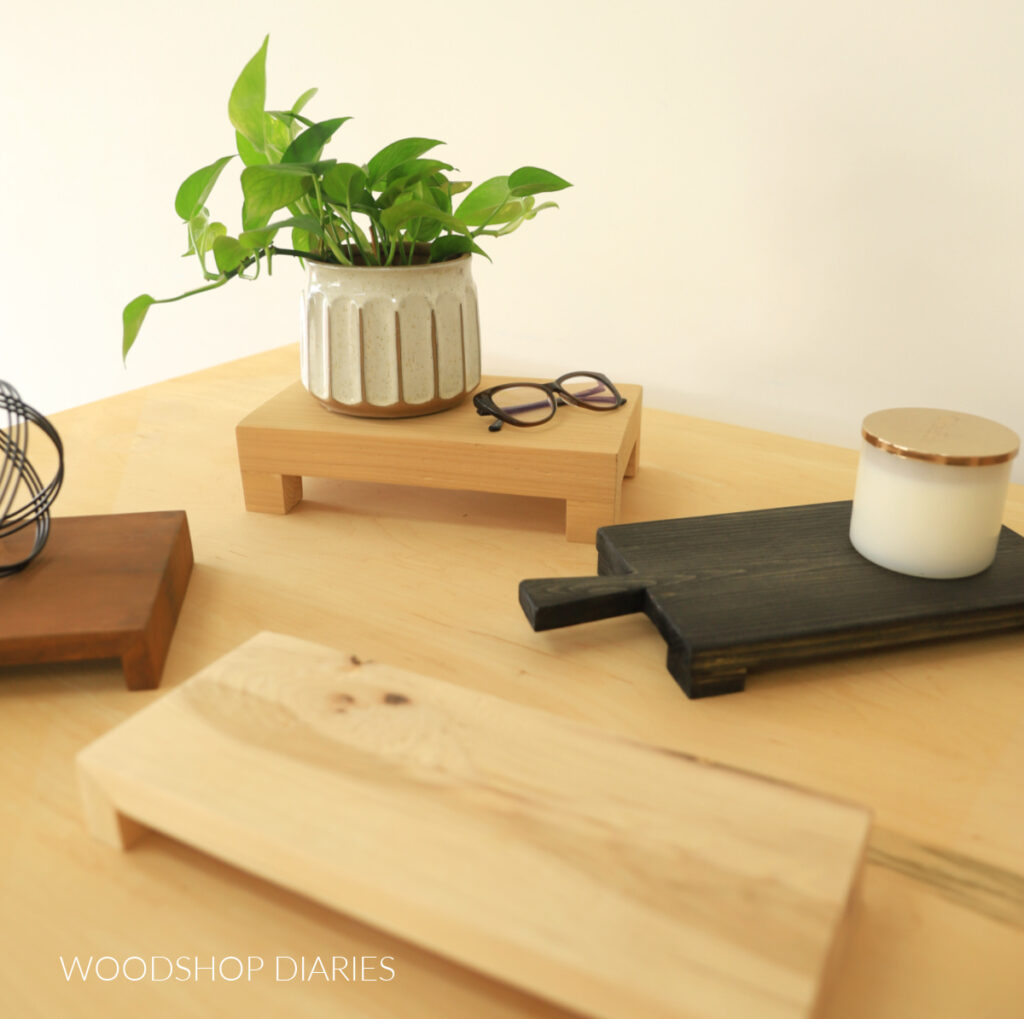 DIY Scrap Wood Risers
