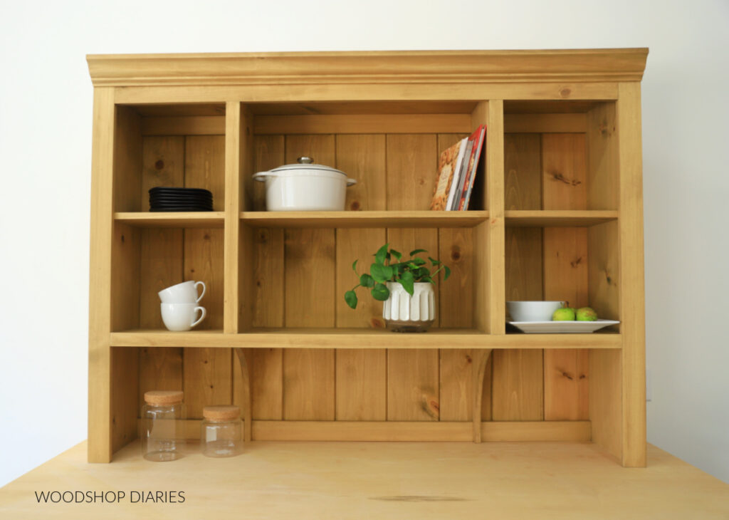 How to Build a Countertop Hutch
