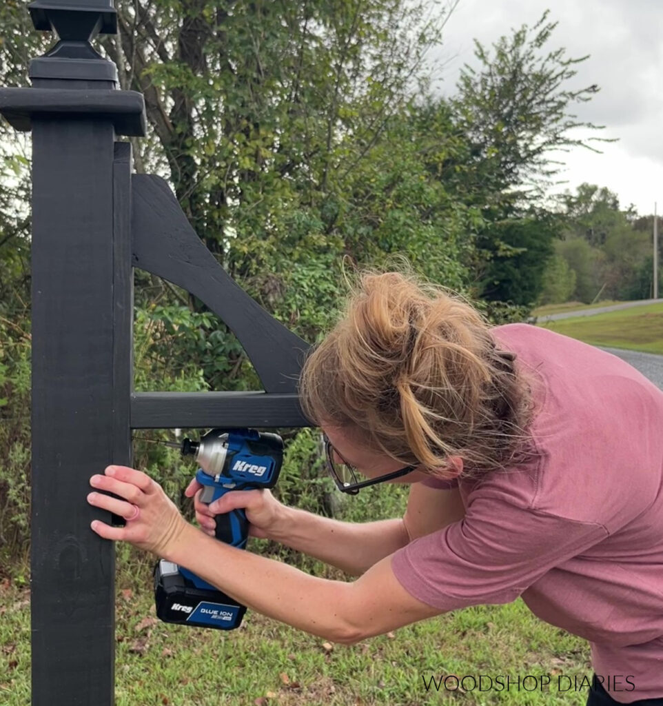 How to Build a Wooden Lamp Post
