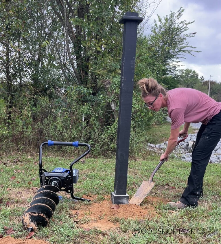 How to Build a Wooden Lamp Post
