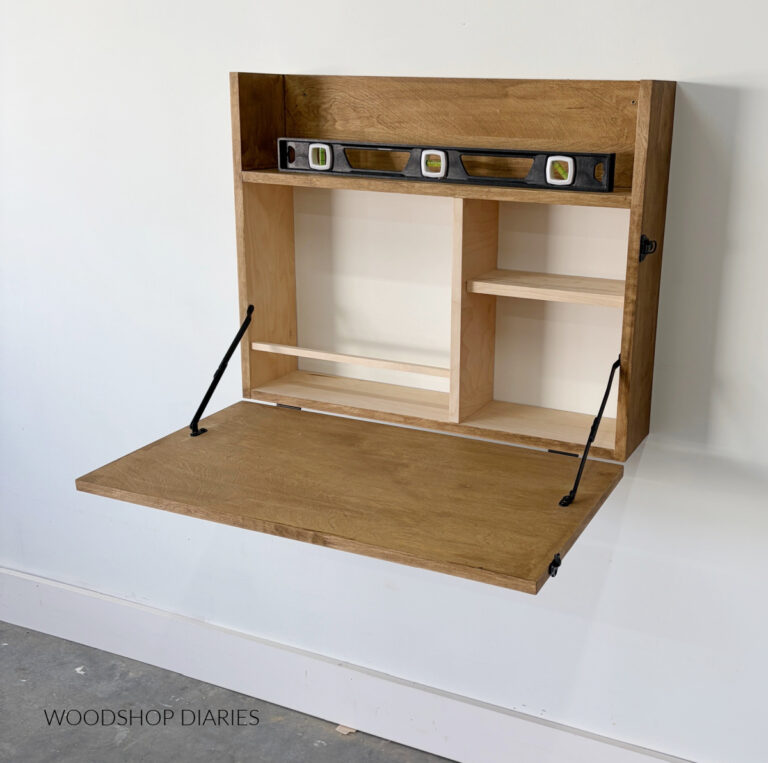 DIY EASY Murphy Desk from Plywood