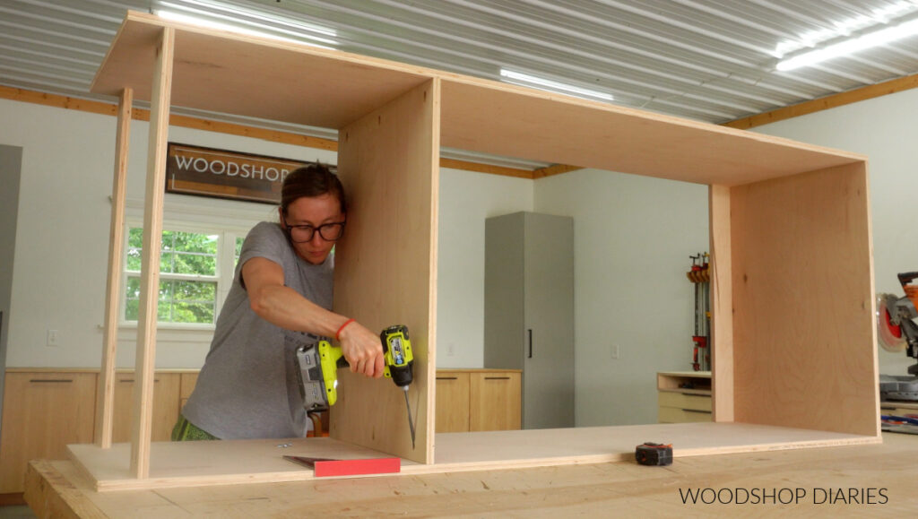 DIY Armoire Cabinet with Drawers | PRINTABLE PLANS